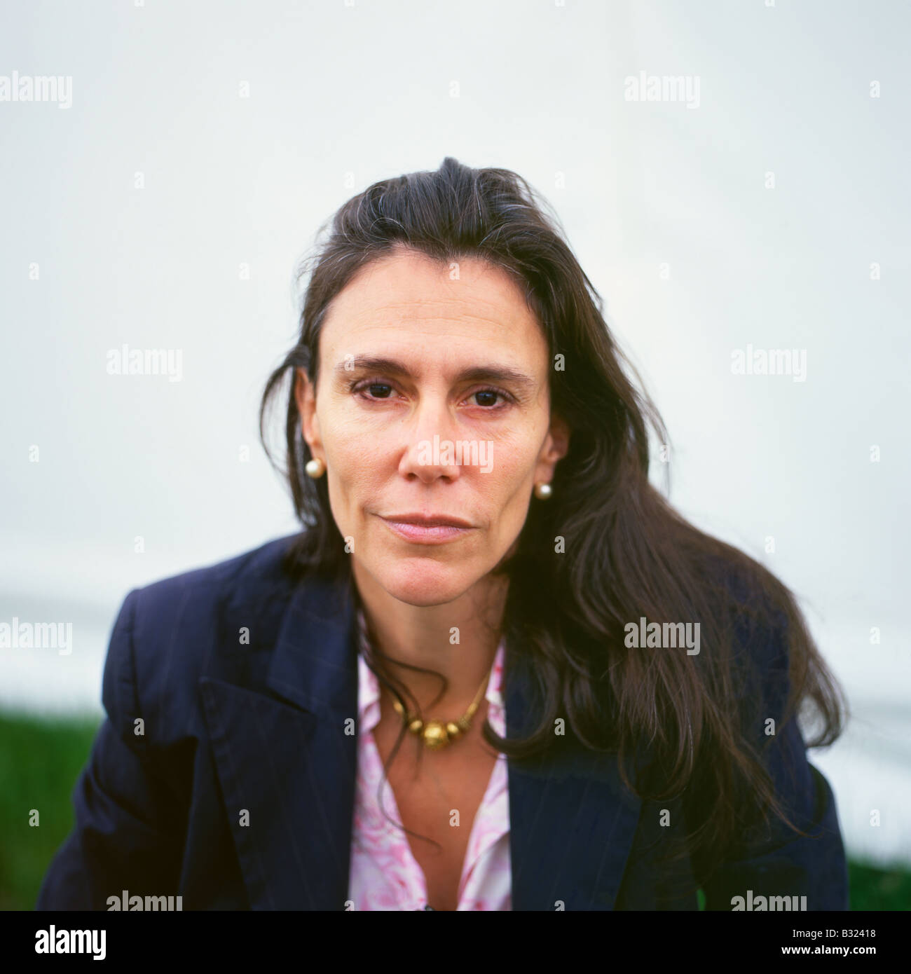 Isabel Fonseca at the debut of her first novel Attachment at the Hay ...