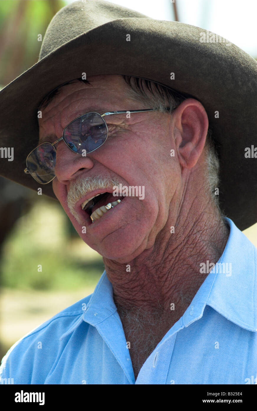 Rusty Frame at the Stockman's Hall of Fame, Queensland, Australia Stock ...
