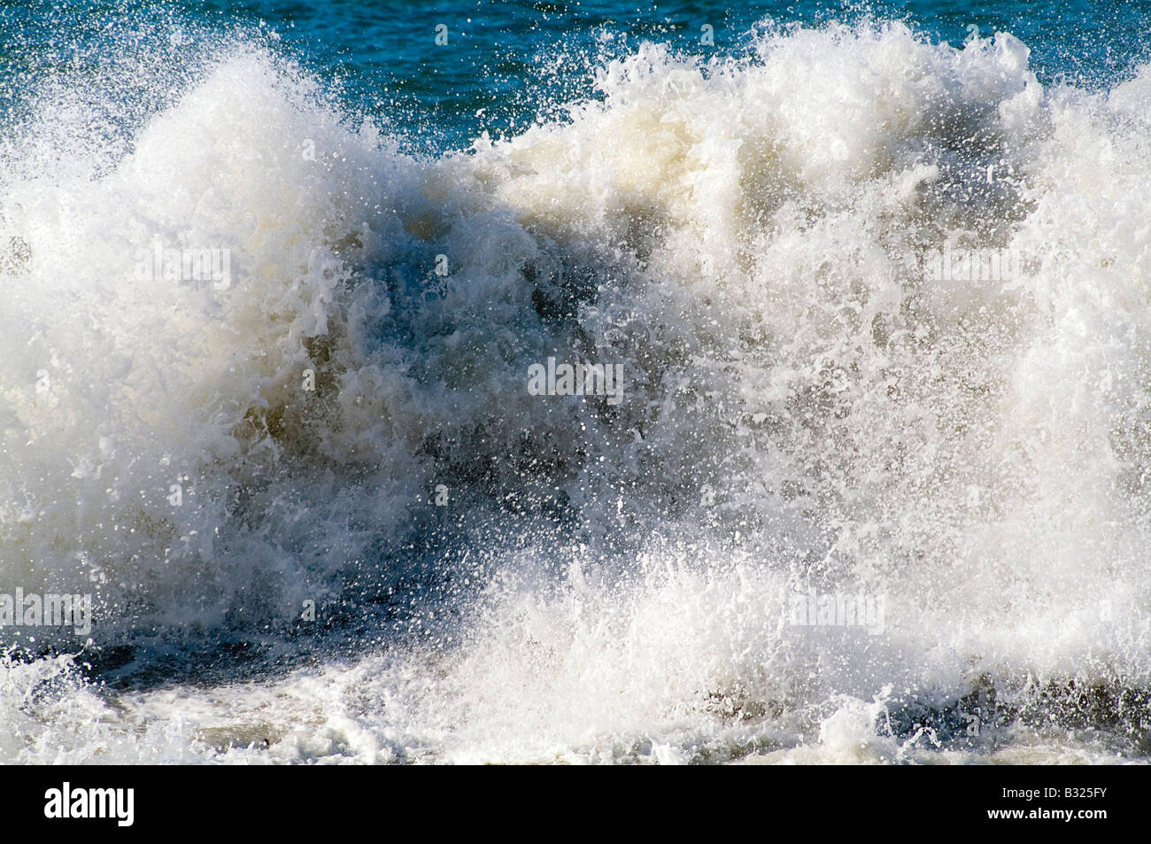 crashing waves water white horses turbulent sea Stock Photo - Alamy
