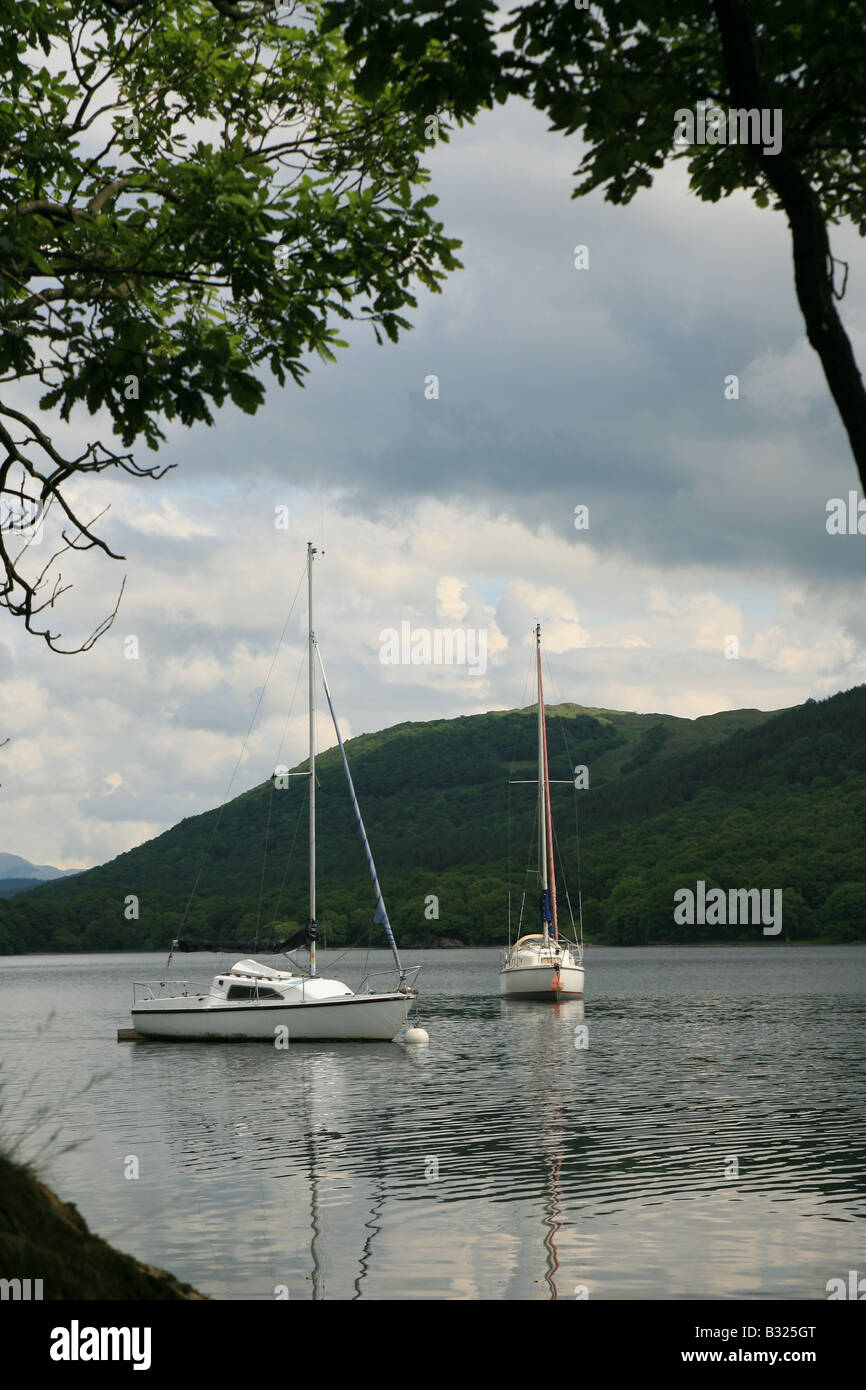Sailing boats on coniston water hi-res stock photography and images - Alamy