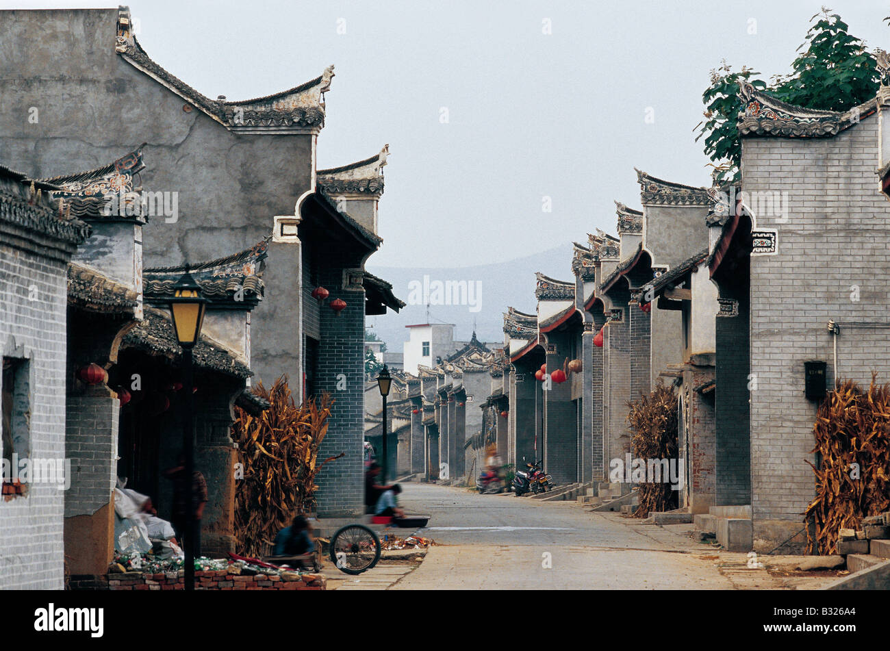 Traditional Street In Nanyang,Henan,China Stock Photo - Alamy