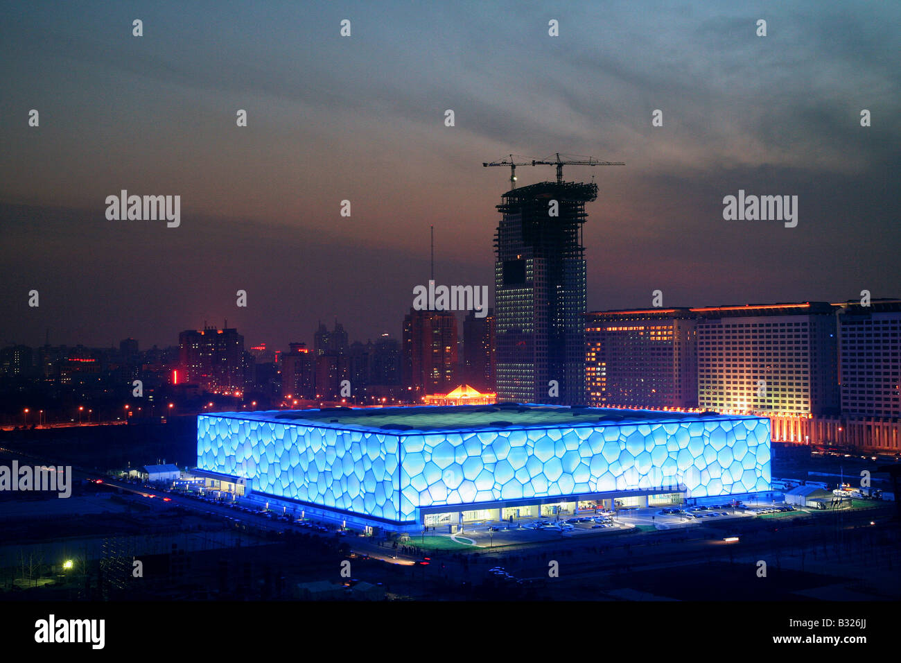 National Aquatics Center,Beijing,China Stock Photo - Alamy