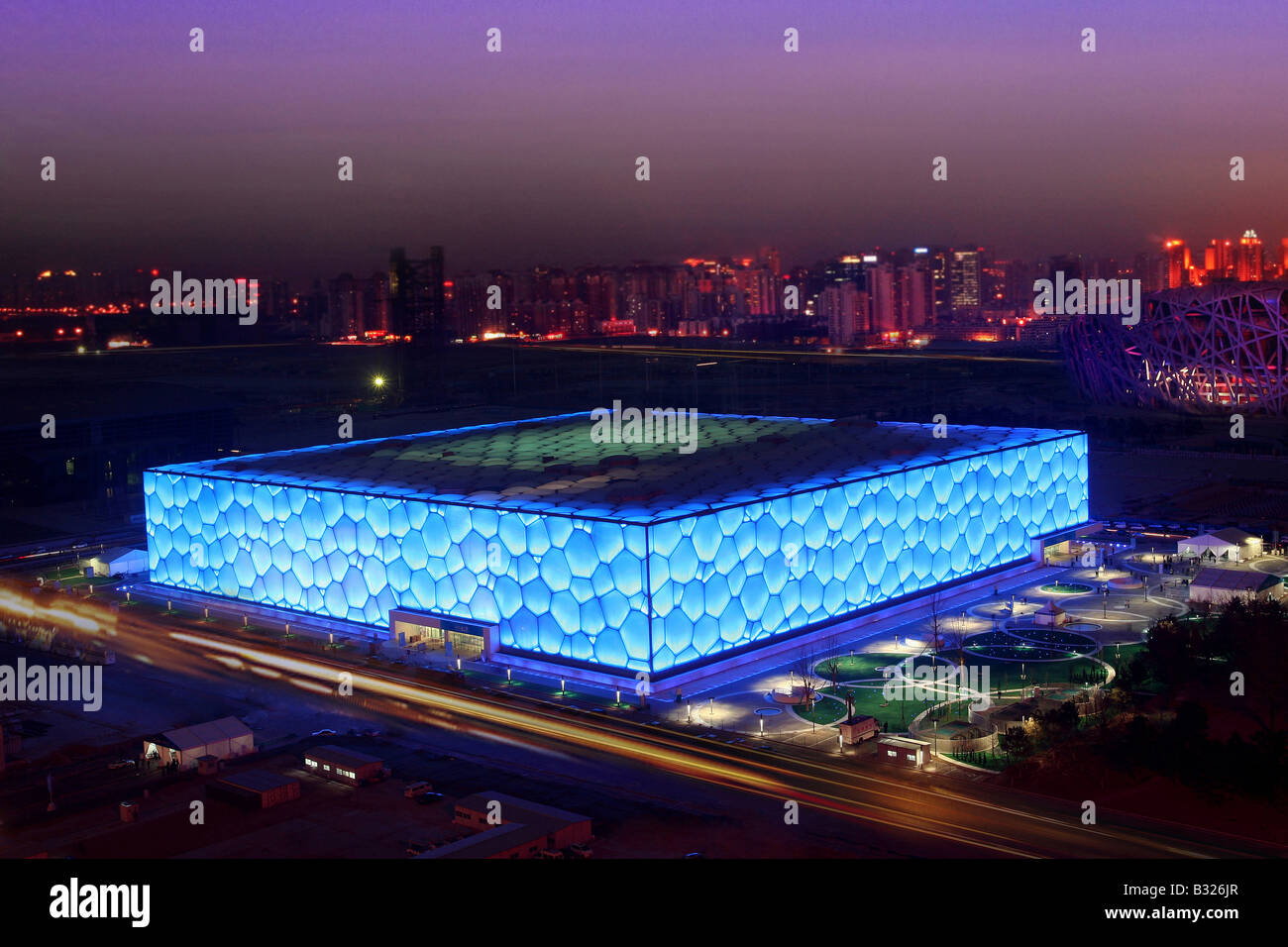 Water cube national aquatics center hi-res stock photography and images ...
