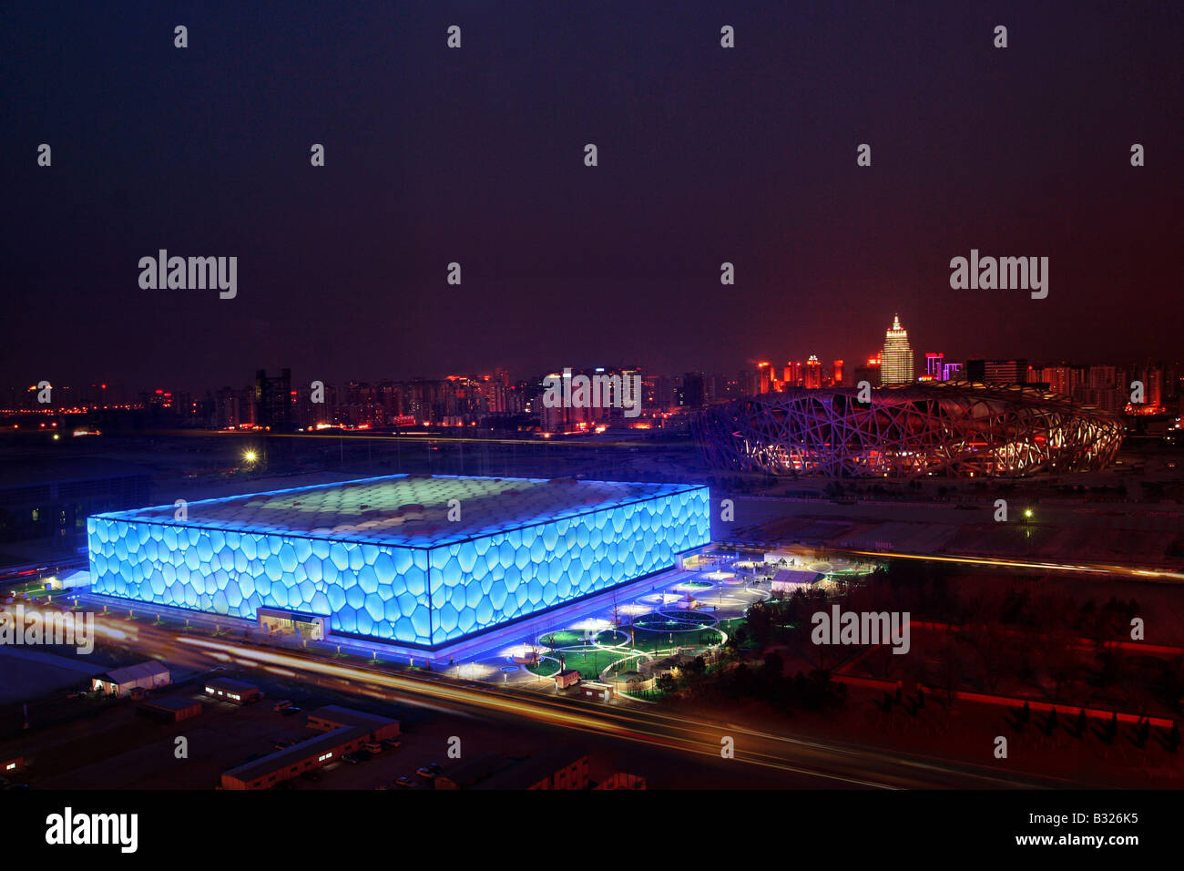 Water cube national aquatics center hi-res stock photography and images ...