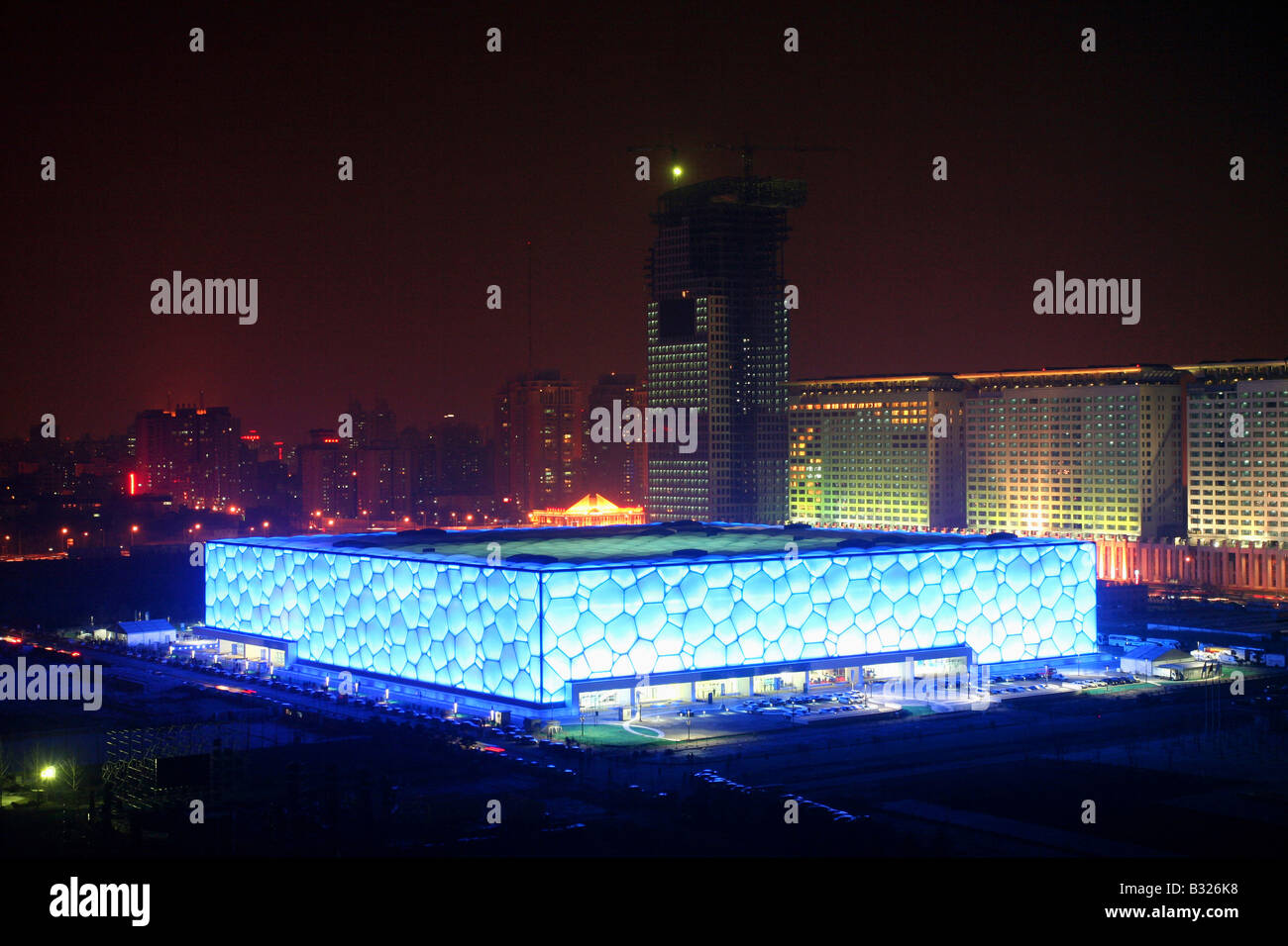 National Aquatics Center,Beijing,China Stock Photo - Alamy