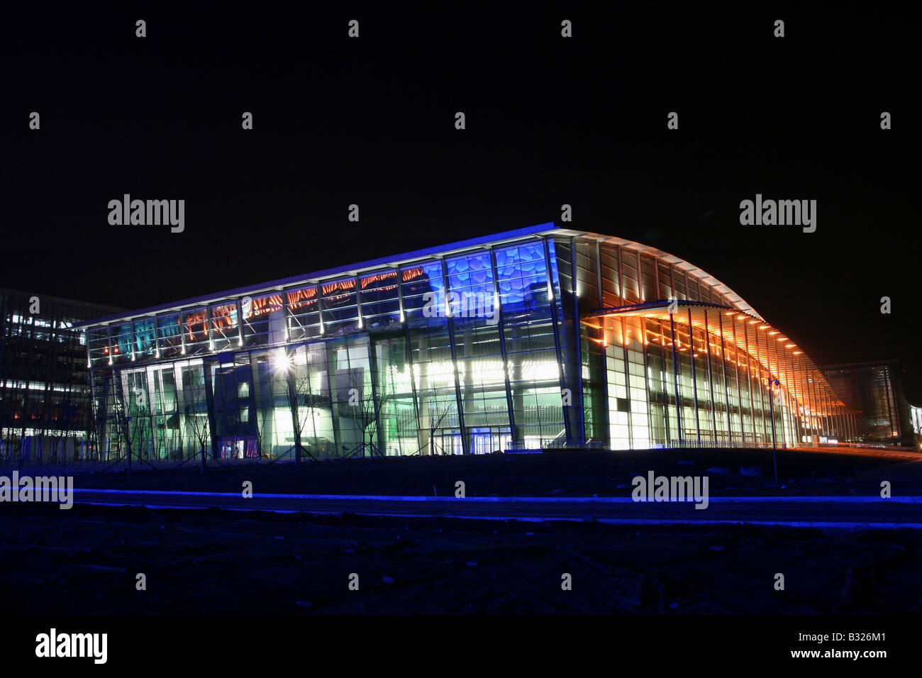 National indoor Stadium Stock Photo - Alamy