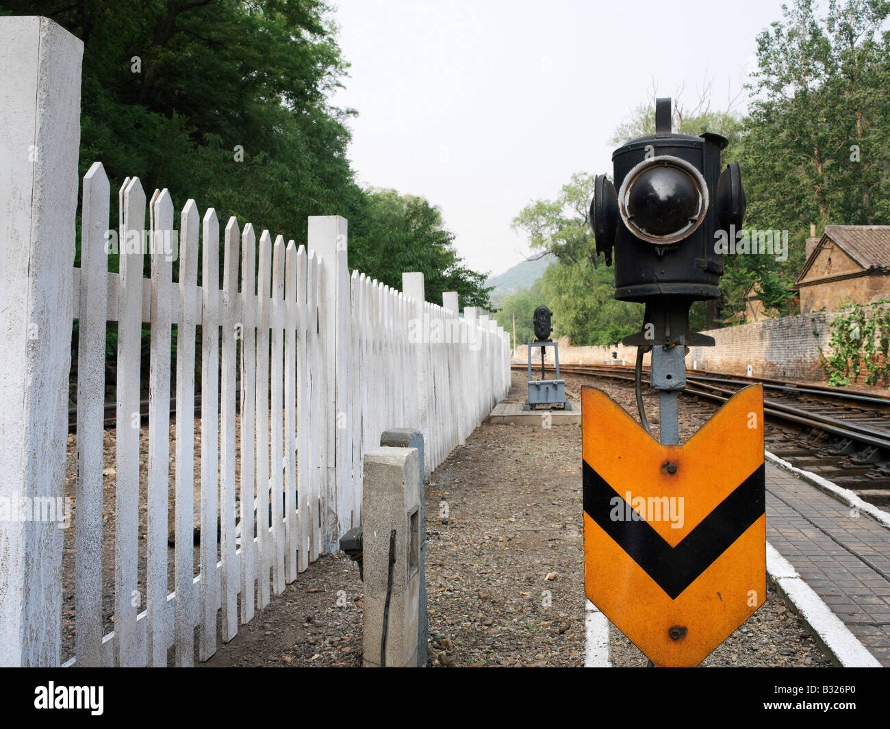 Railway station of timber construction hi-res stock photography and ...
