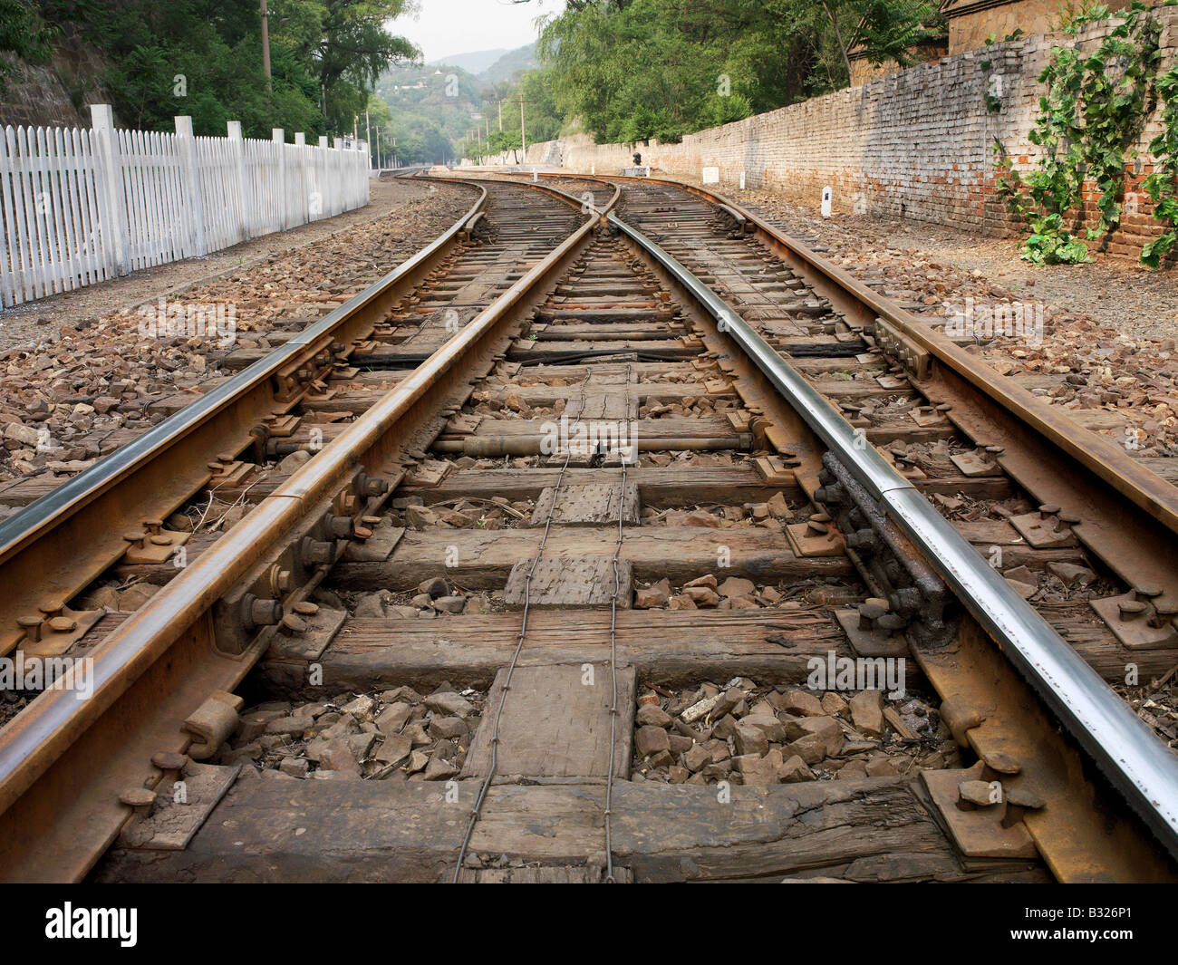 Railway station of timber construction hi-res stock photography and ...