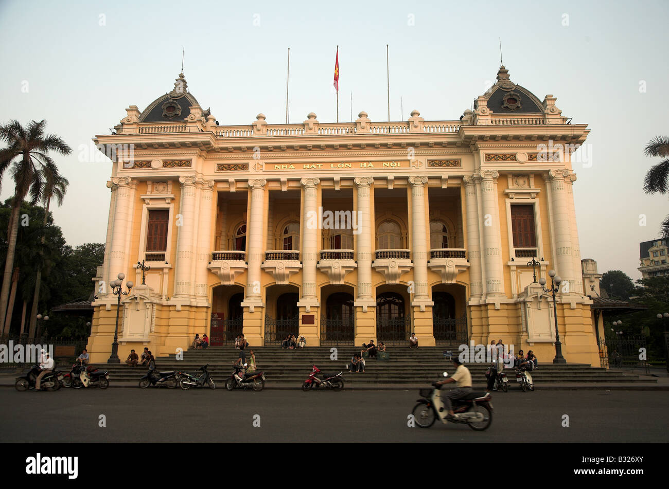 The Opera House in Hanoi the capital of Vietnam Stock Photo - Alamy