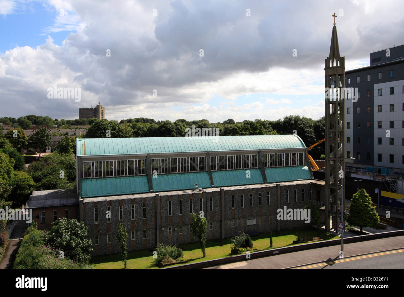 concrete framed parish church of st andrews and st george stevenage ...