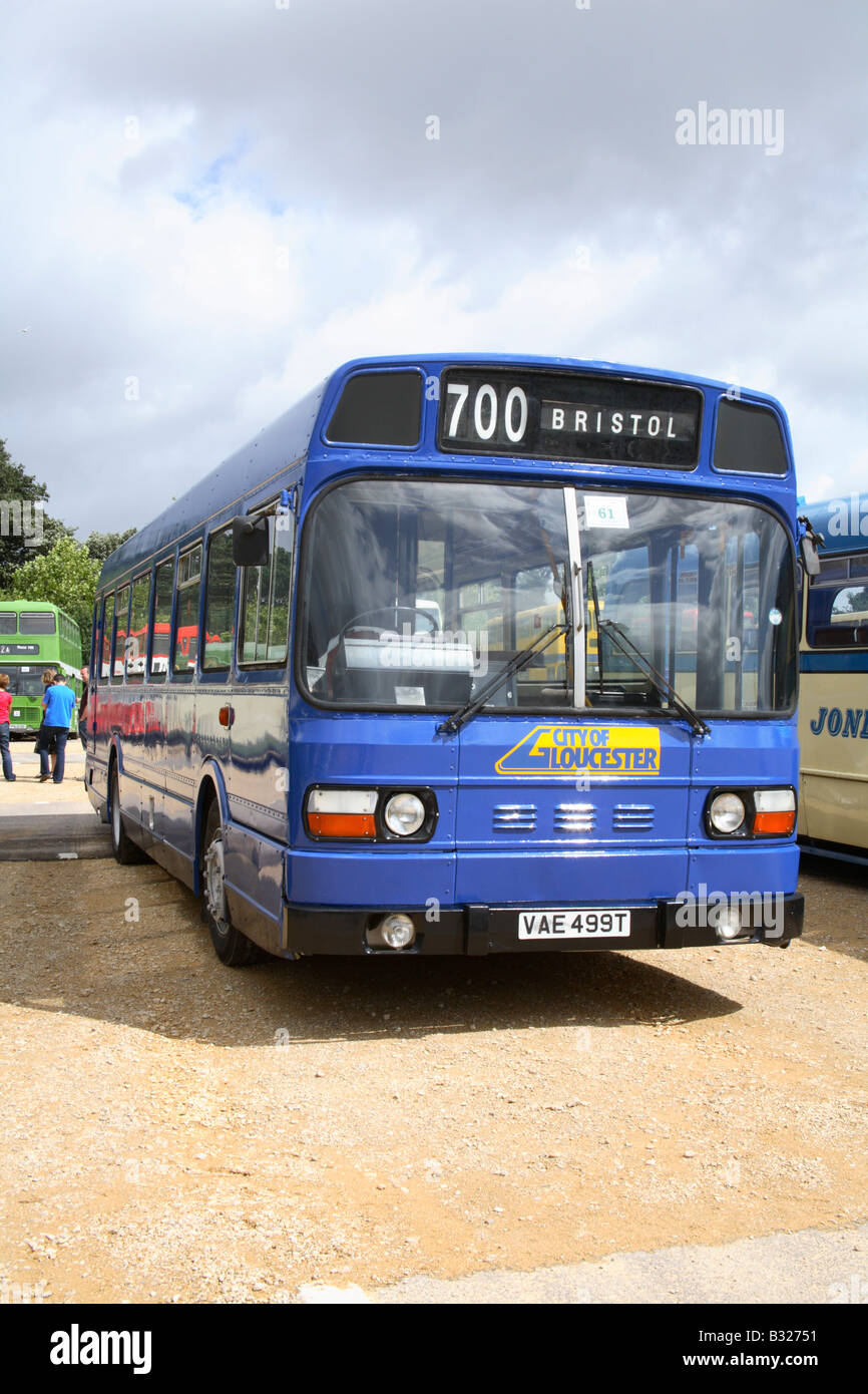 Single Deck Bus C 1979 British Stock Photo - Alamy