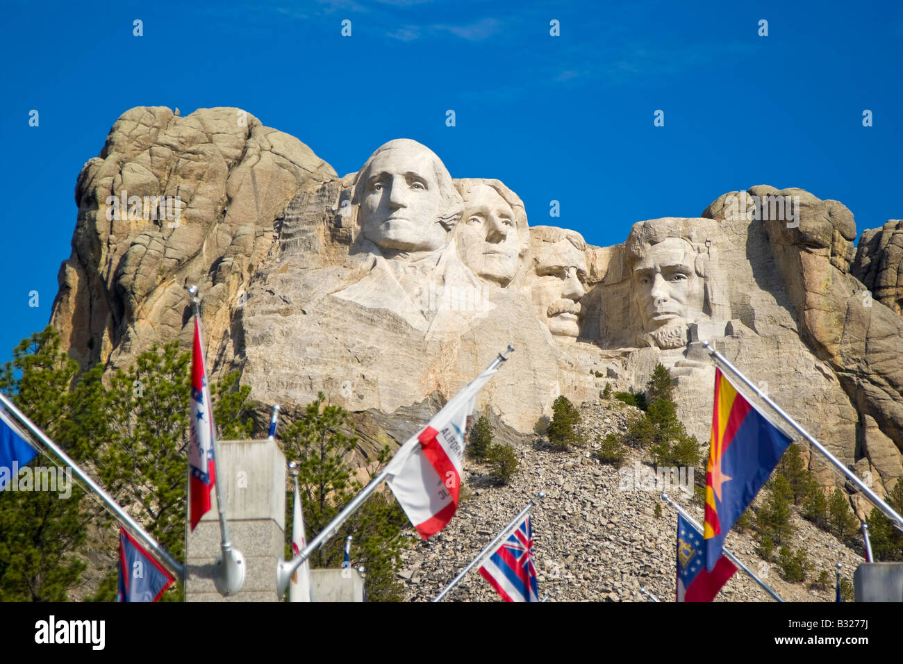 USA South Dakota Mount Rushmore National Memorial Stock Photo - Alamy