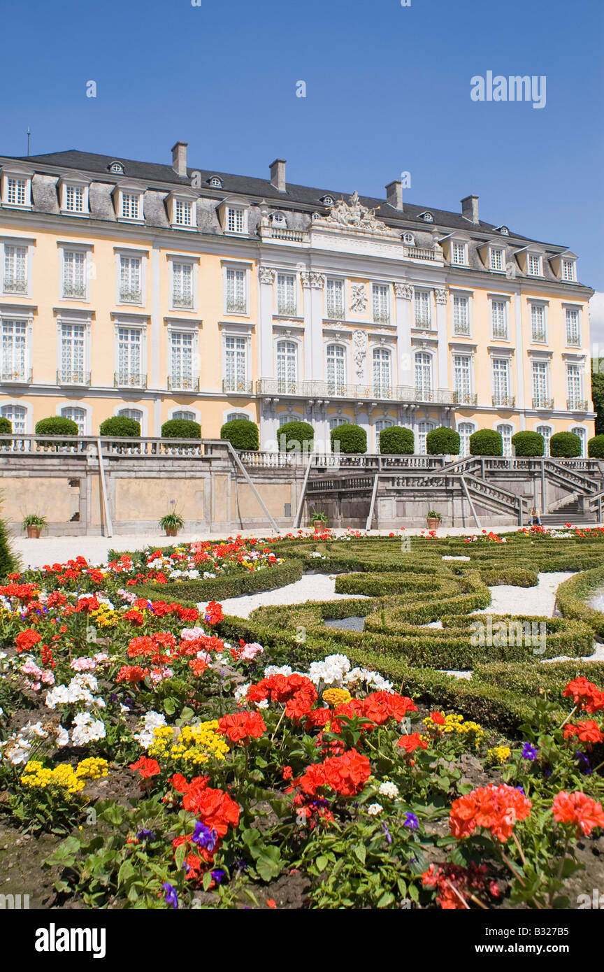 Brühl, Castle Augustusburg Stock Photo - Alamy