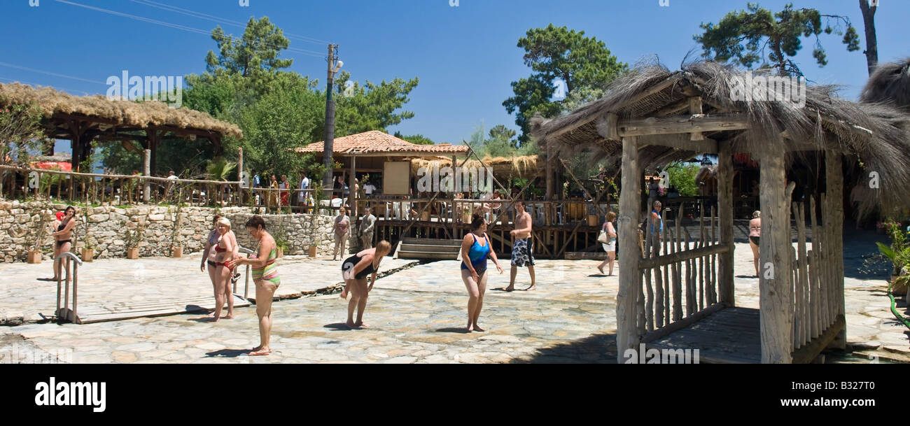 Mud Baths called Beauty Mud at the top of Dalyan River in Ortaca ...
