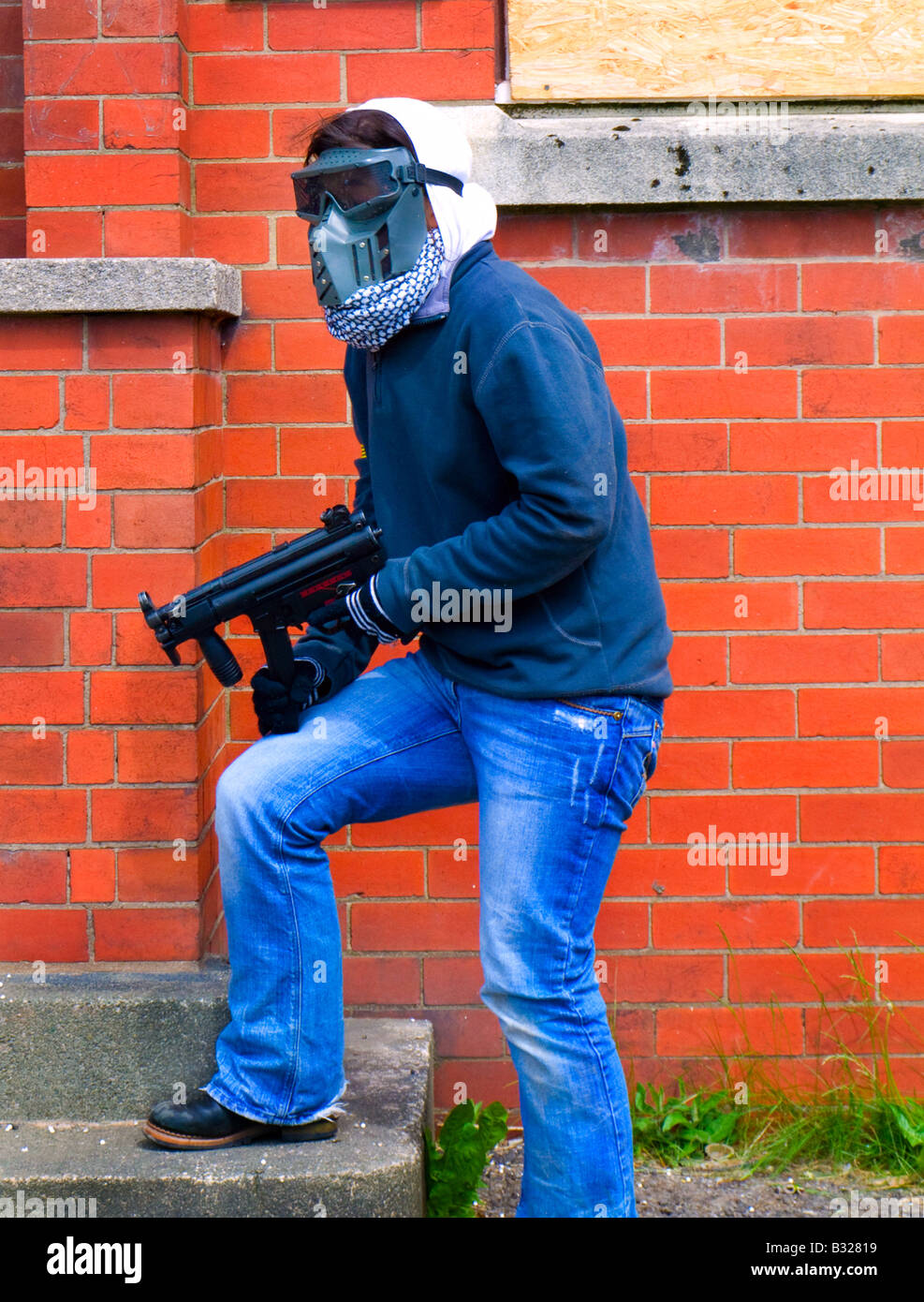 Military Airsoft Event Stock Photo - Alamy