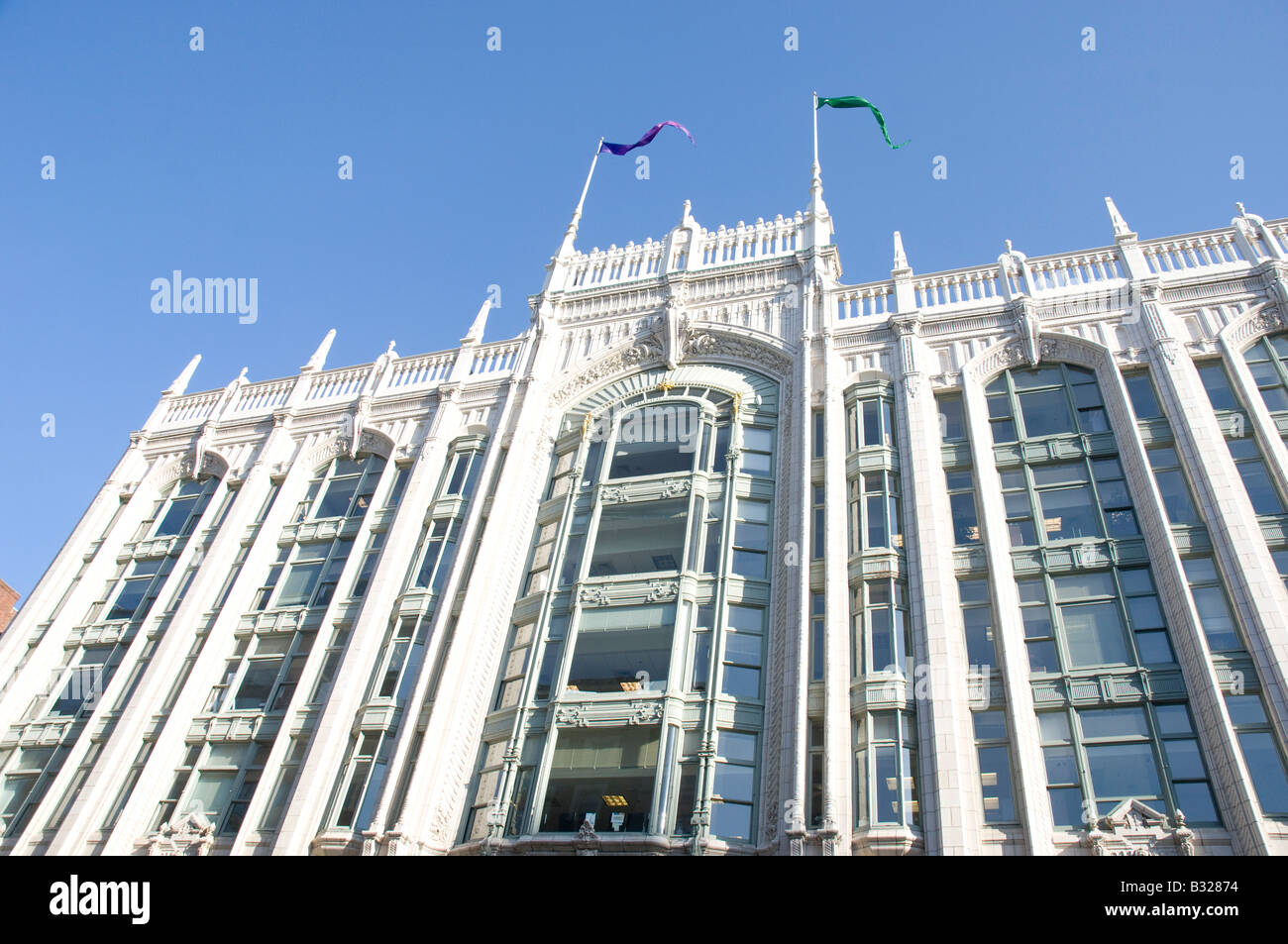 The Berkeley Building on Boylston Street in Boston Massachusetts USA ...
