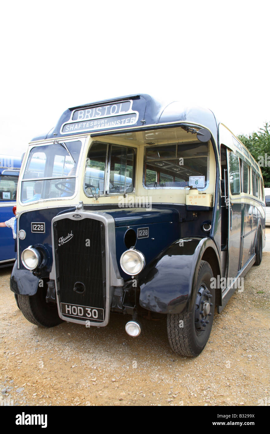 Bristol L6A coach 1948 British Stock Photo - Alamy