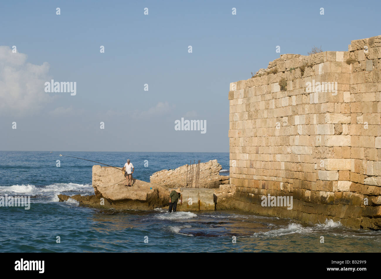 Old byblos fishing port hi-res stock photography and images - Alamy