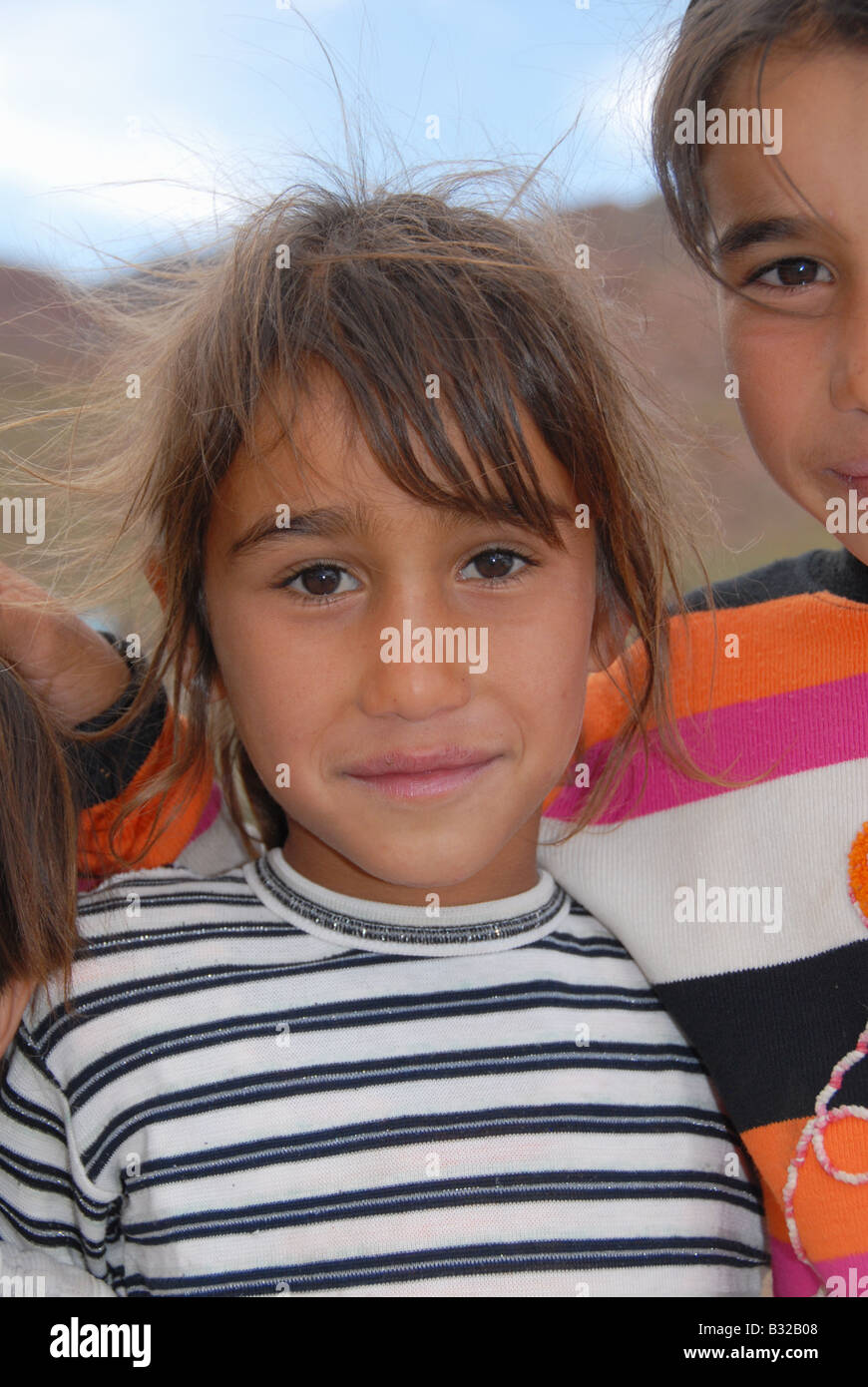 A young Kurdish girl in Turkey Stock Photo - Alamy