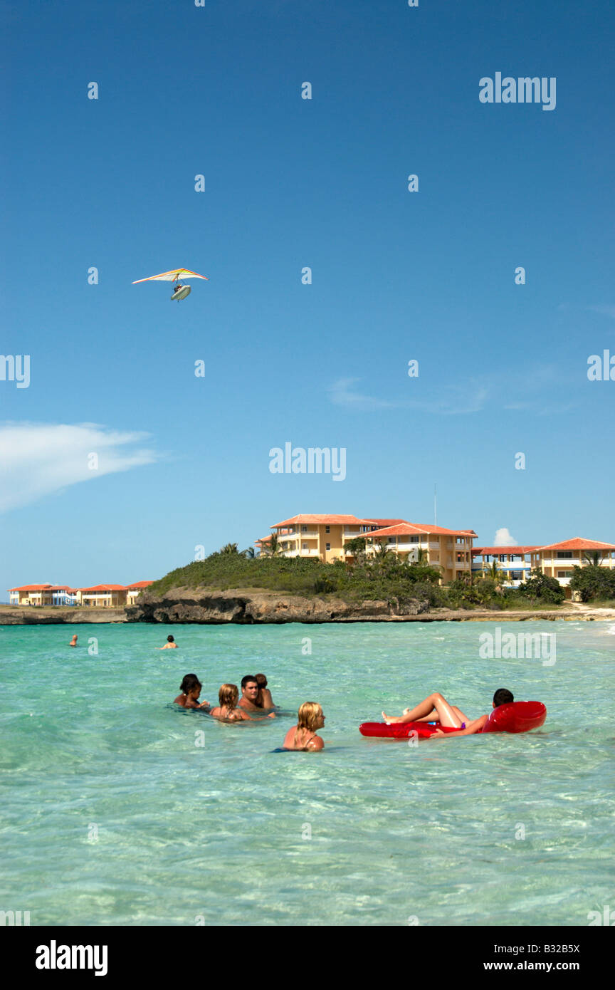 Microlight Flying Boat Varadero Cuba Stock Photo - Alamy
