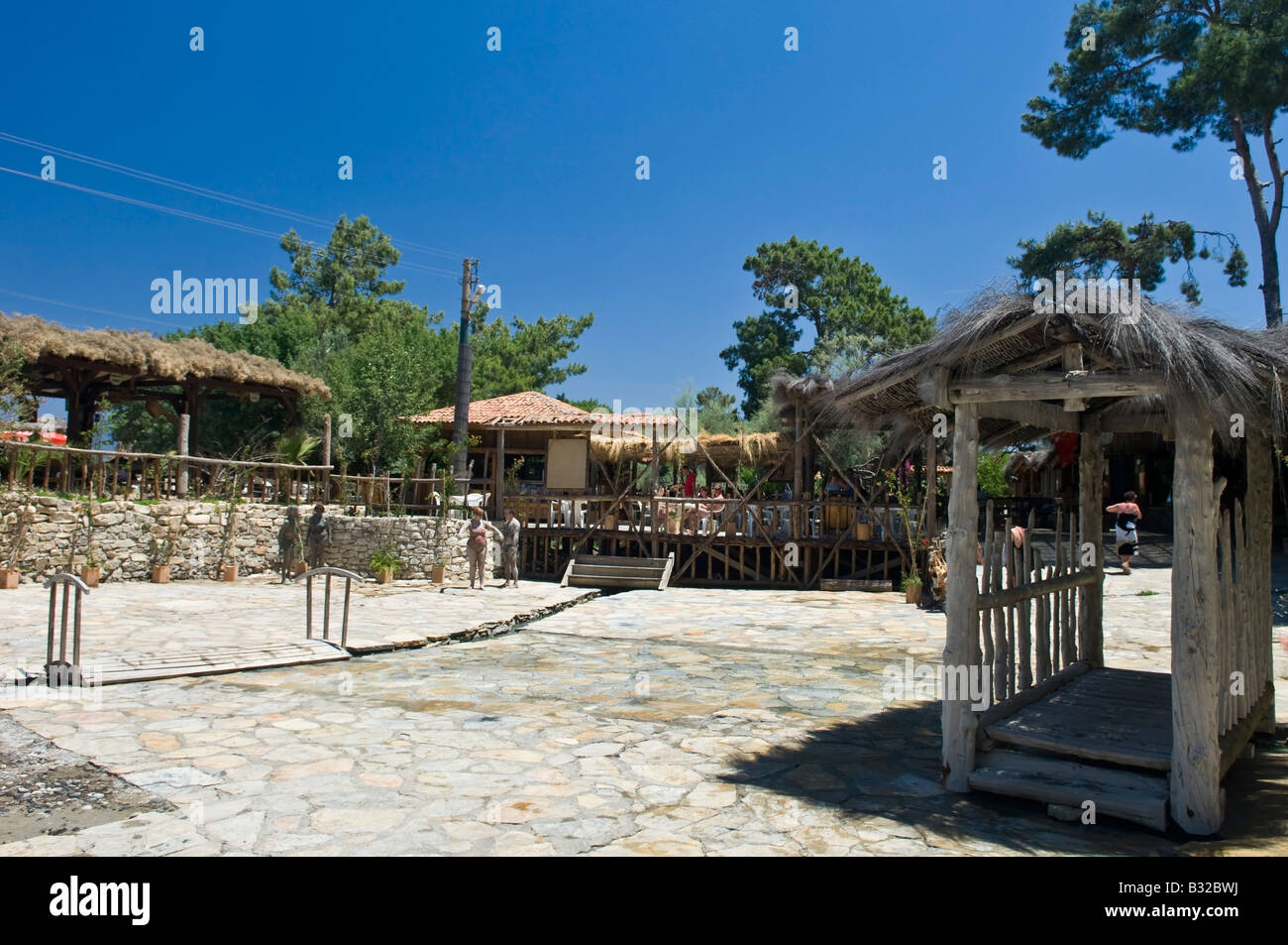 Mud Baths called Beauty Mud at the top of Dalyan River in Ortaca ...