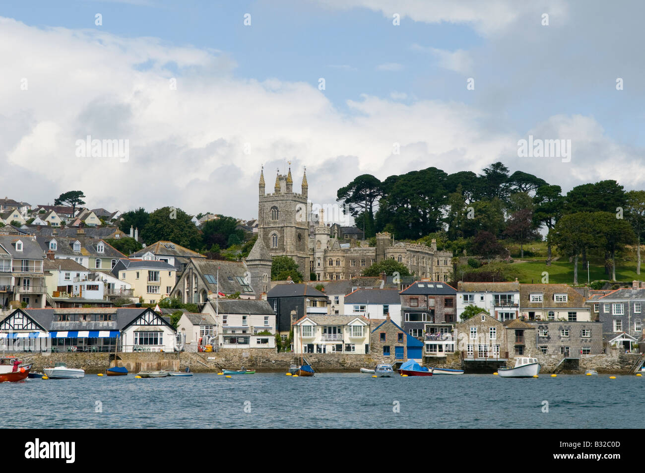 Fowey church hi-res stock photography and images - Alamy