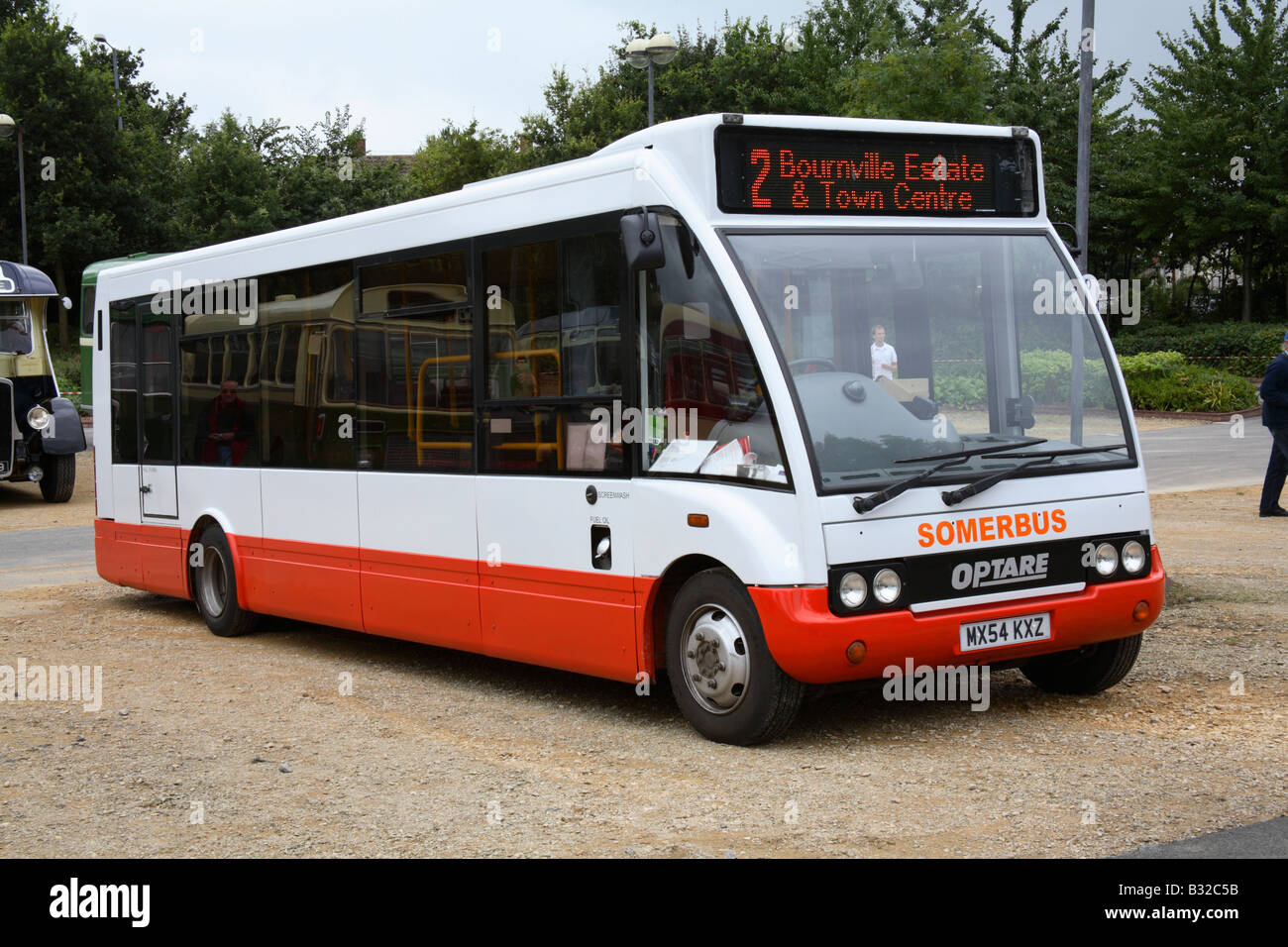 Optare Bus/Coach Modern Stock Photo - Alamy