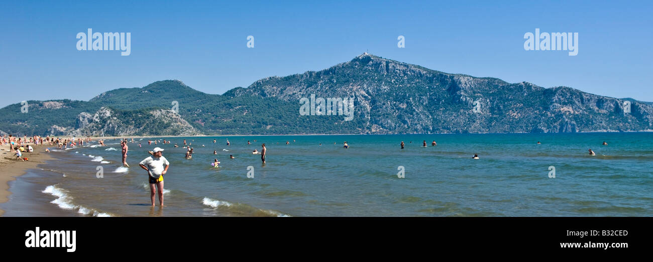 Turtle Beach in Ortaca District Muğla Turkey Stock Photo - Alamy