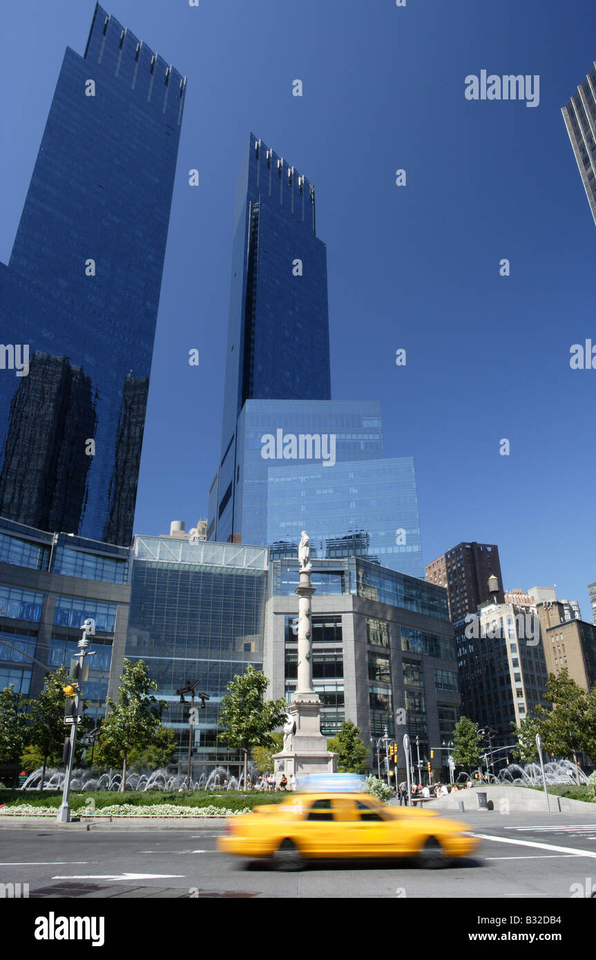 Columbus Circle in New York City. New York Stock Photo - Alamy