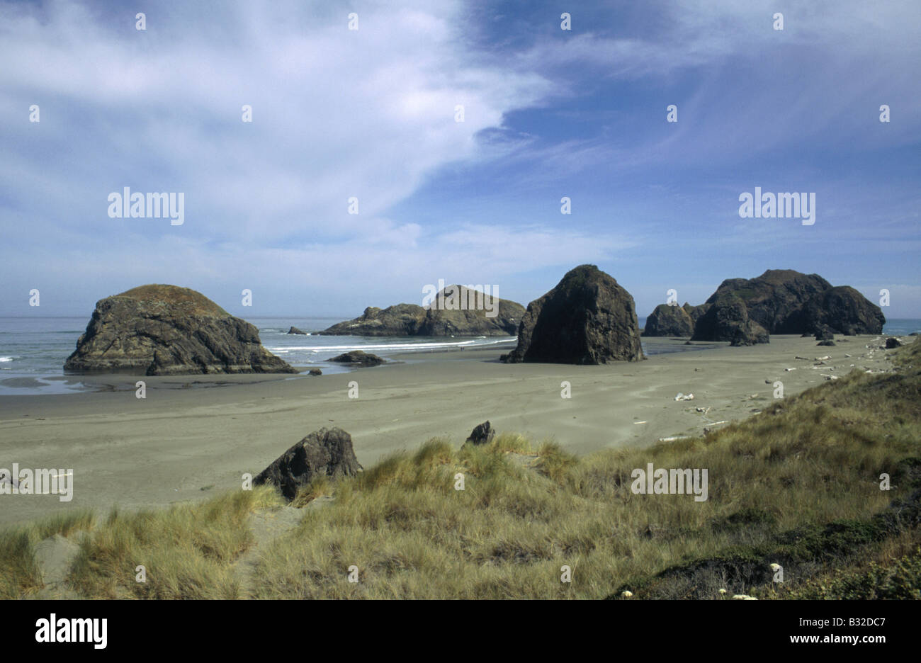 Beach sea shore Sand Rock formations pillars in water on land COASTLINE ...