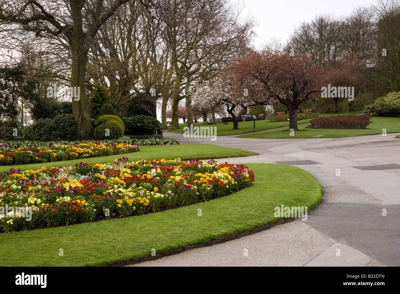 Nottingham castle gardens hi-res stock photography and images - Alamy