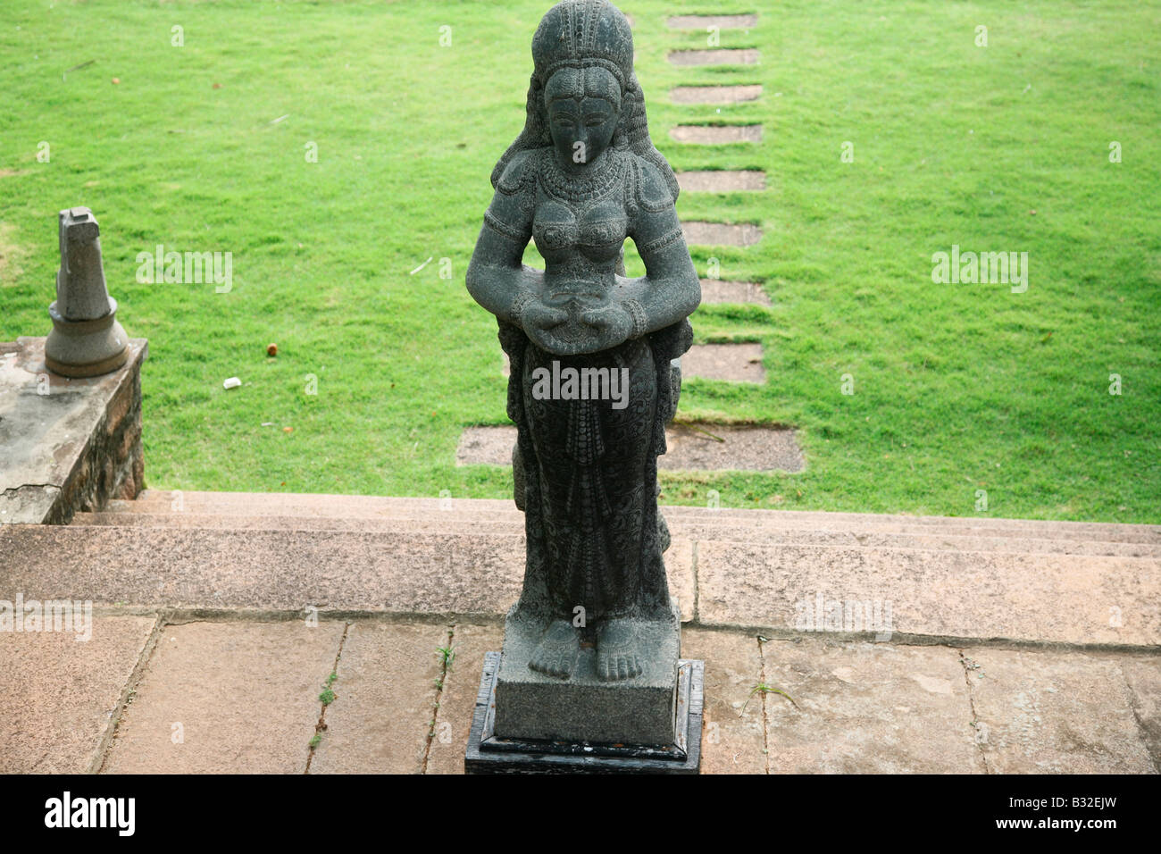 Statue of a devi( hindu goddess), India Stock Photo - Alamy