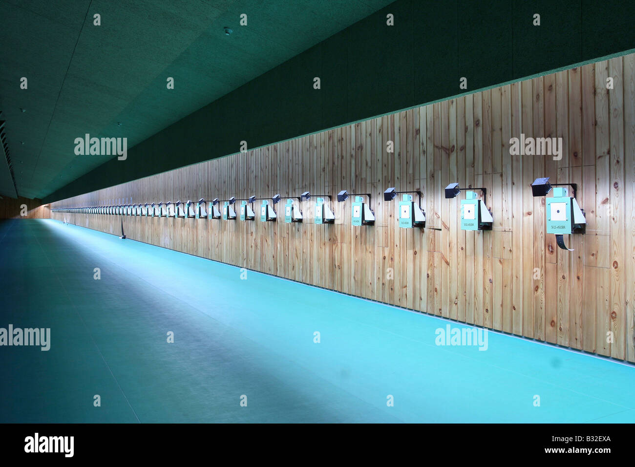 Beijing Shooting Range Hall Stock Photo - Alamy