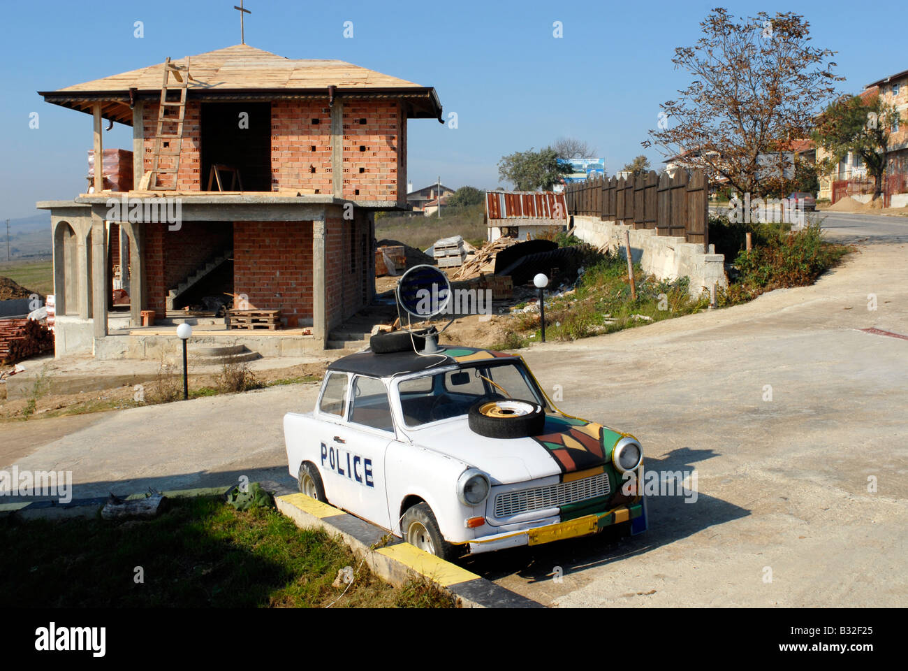 East german trabant cars parked hi-res stock photography and images - Alamy