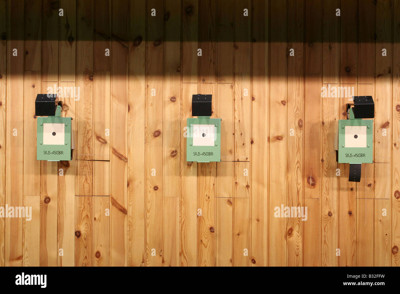 Inside shooting range hi-res stock photography and images - Alamy