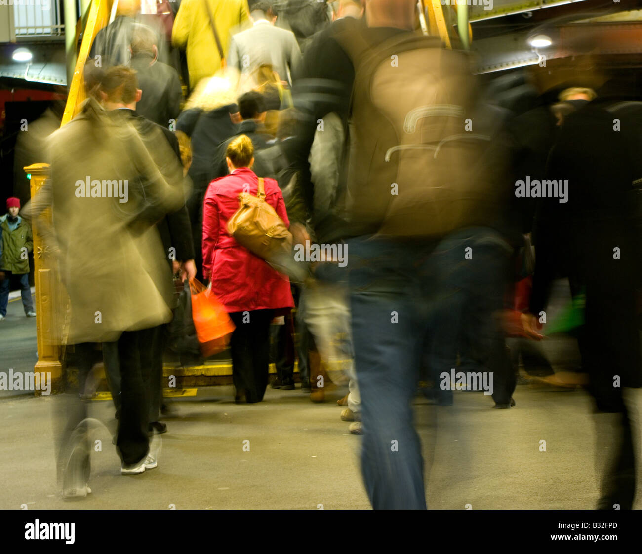 Work rush hour hi-res stock photography and images - Alamy