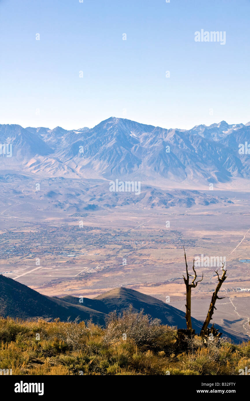 Bishop California from Bristlecone pine park Stock Photo - Alamy