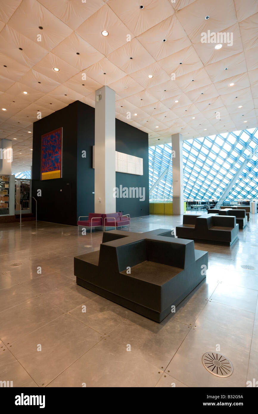 Reading Room Seattle Central Library Seattle Washington Stock Photo - Alamy