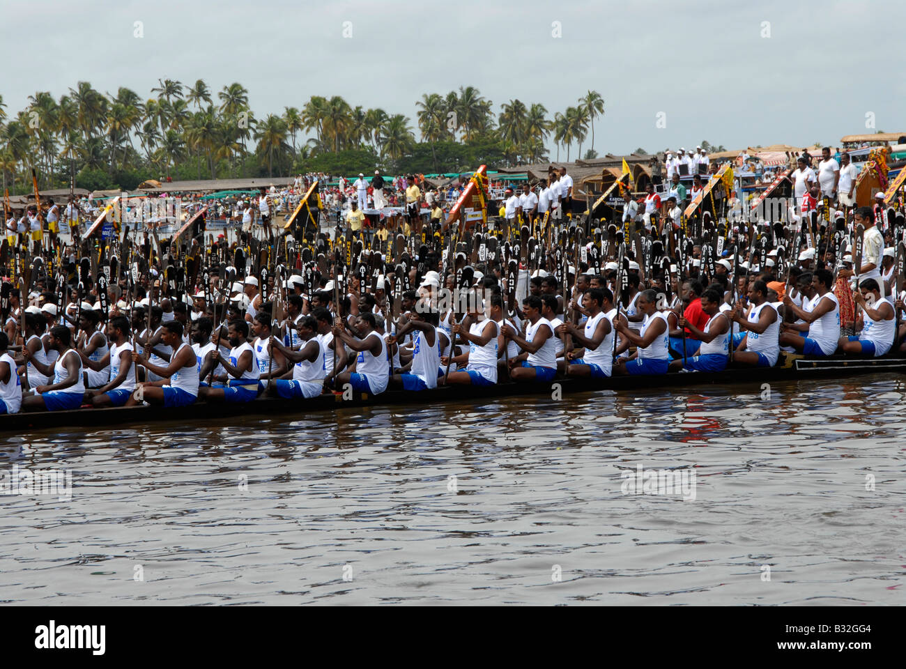 Nehru Trophy boat race at Alleppey,Kerala,India Stock Photo - Alamy
