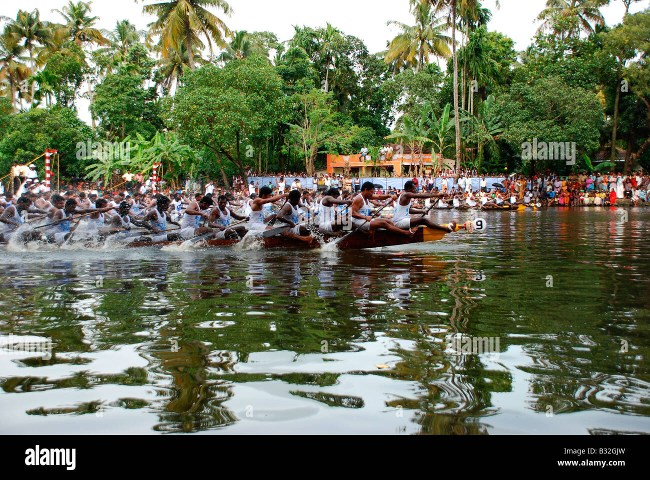 Nehru trophy boat race at Alleppey,Kerala,India Stock Photo - Alamy