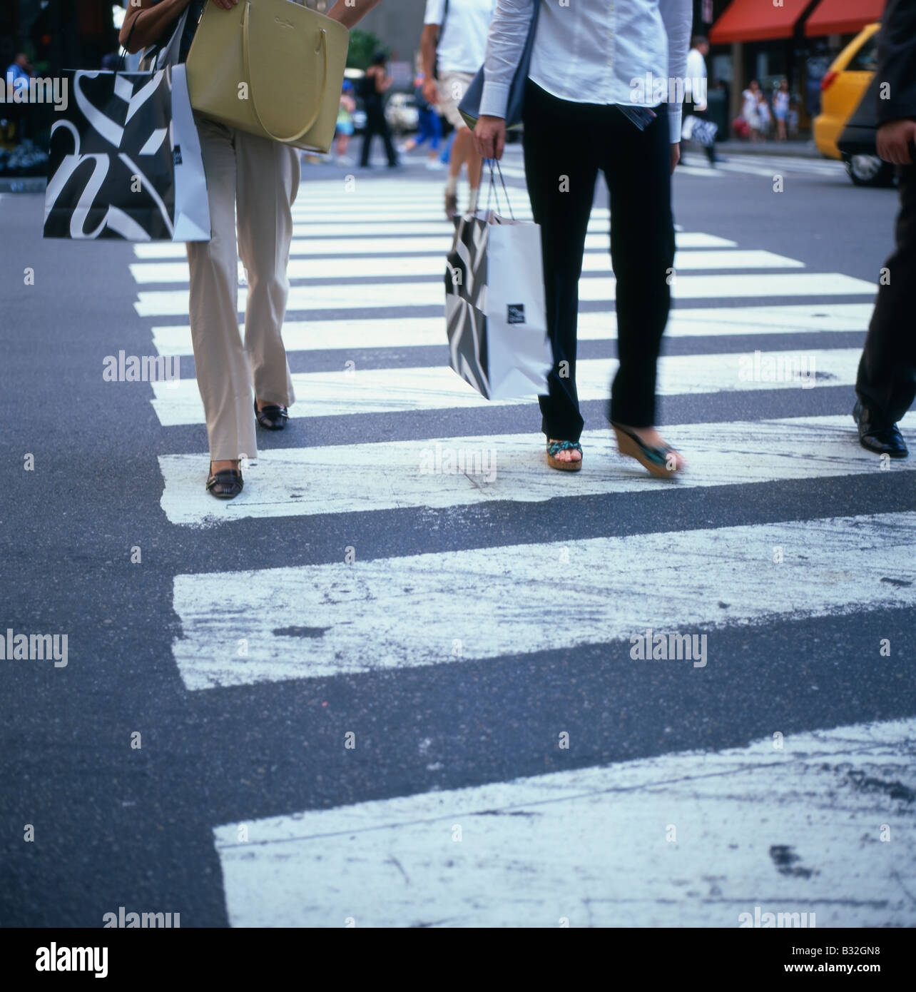 American zebra crossing hi-res stock photography and images - Alamy