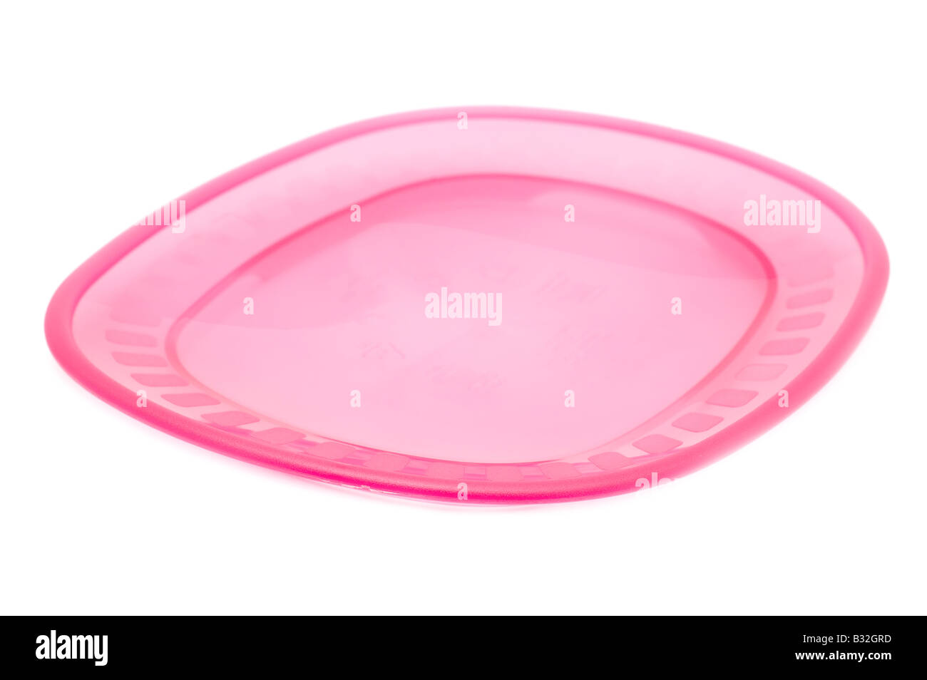 object on white kitchen utensil Plastic dish Stock Photo - Alamy