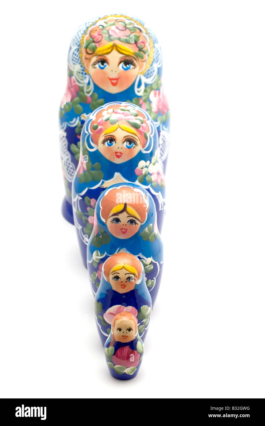 Russian doll art hi-res stock photography and images - Alamy