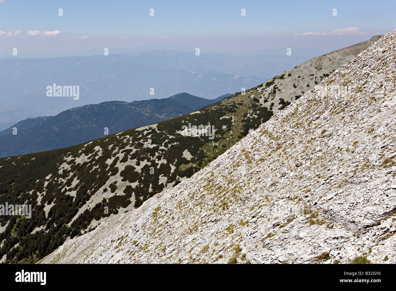 Koncheto mountain range in World Heritage Site Pirin National Park ...