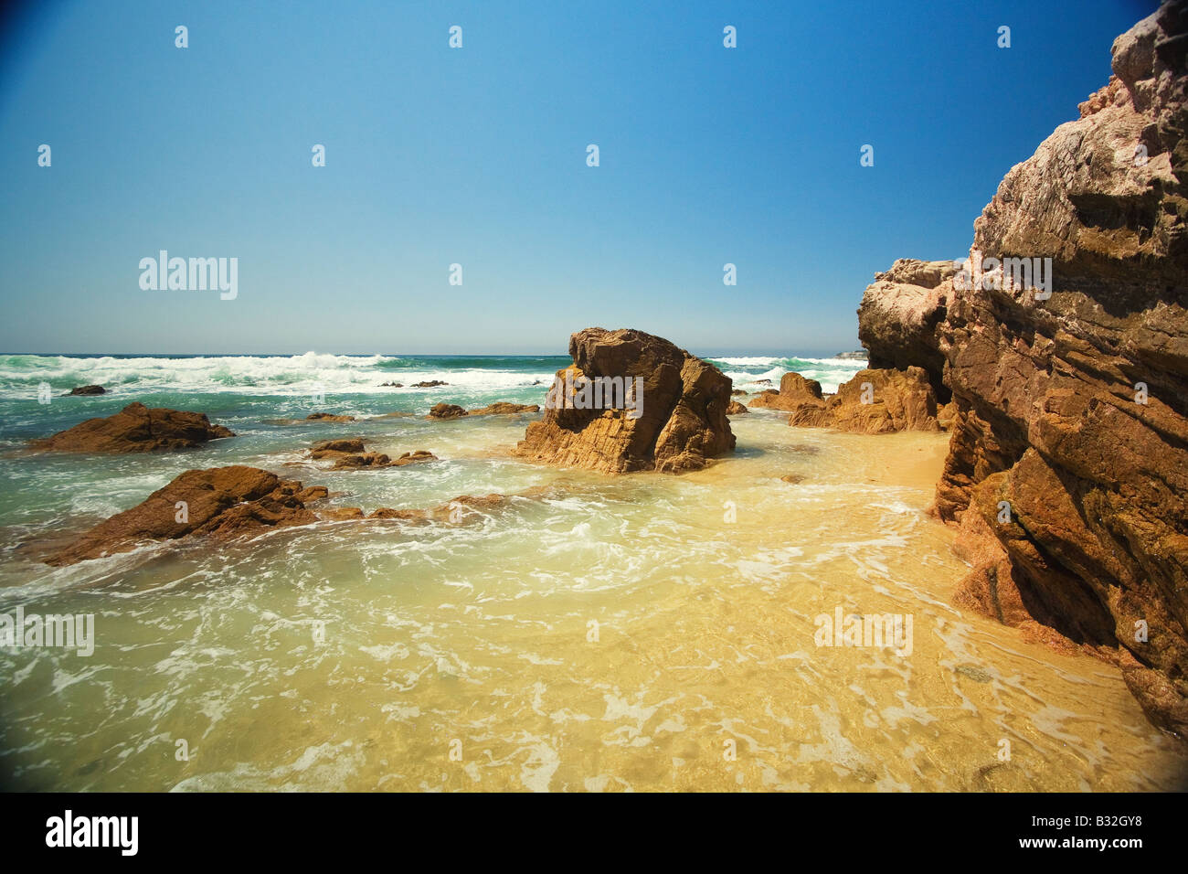 Beach scene mexico hi-res stock photography and images - Alamy