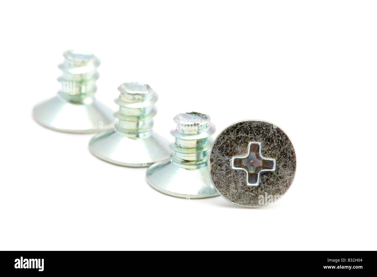 object on white tool screw Stock Photo - Alamy