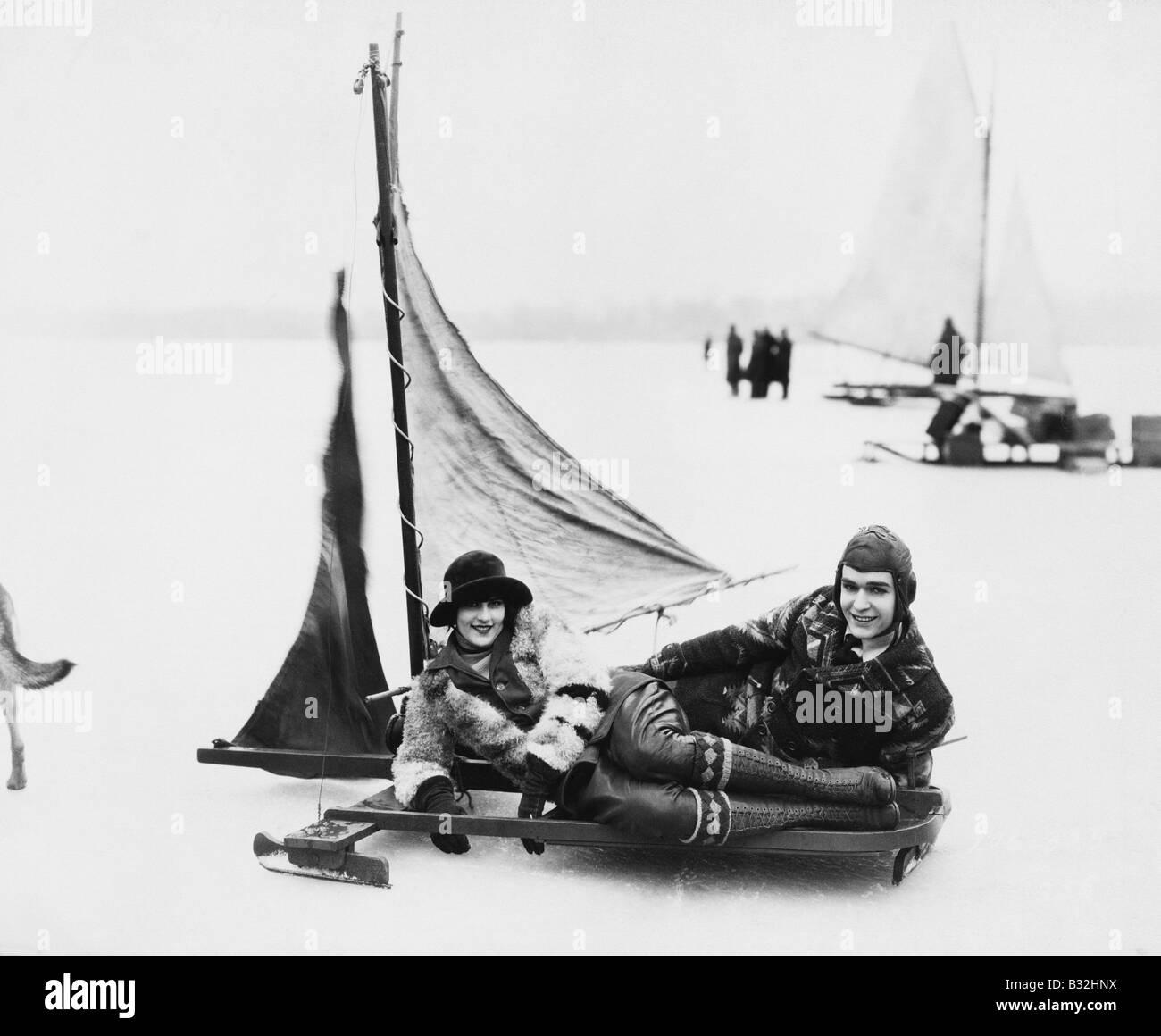 Sailing young Black and White Stock Photos & Images - Alamy