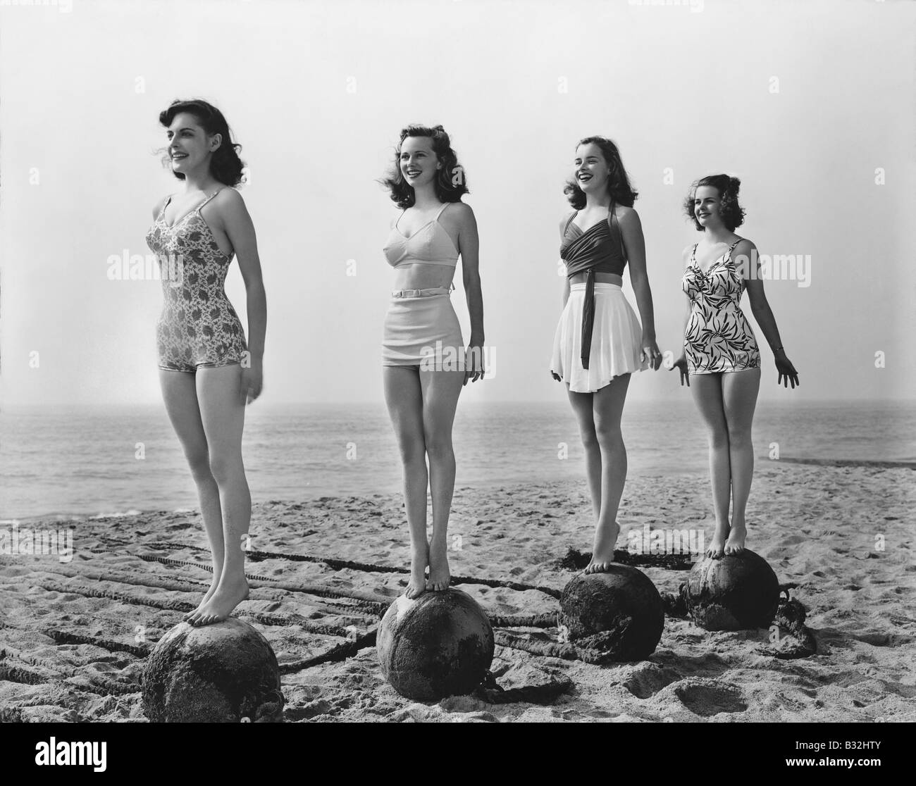 Enjoying the tall Black and White Stock Photos & Images - Alamy