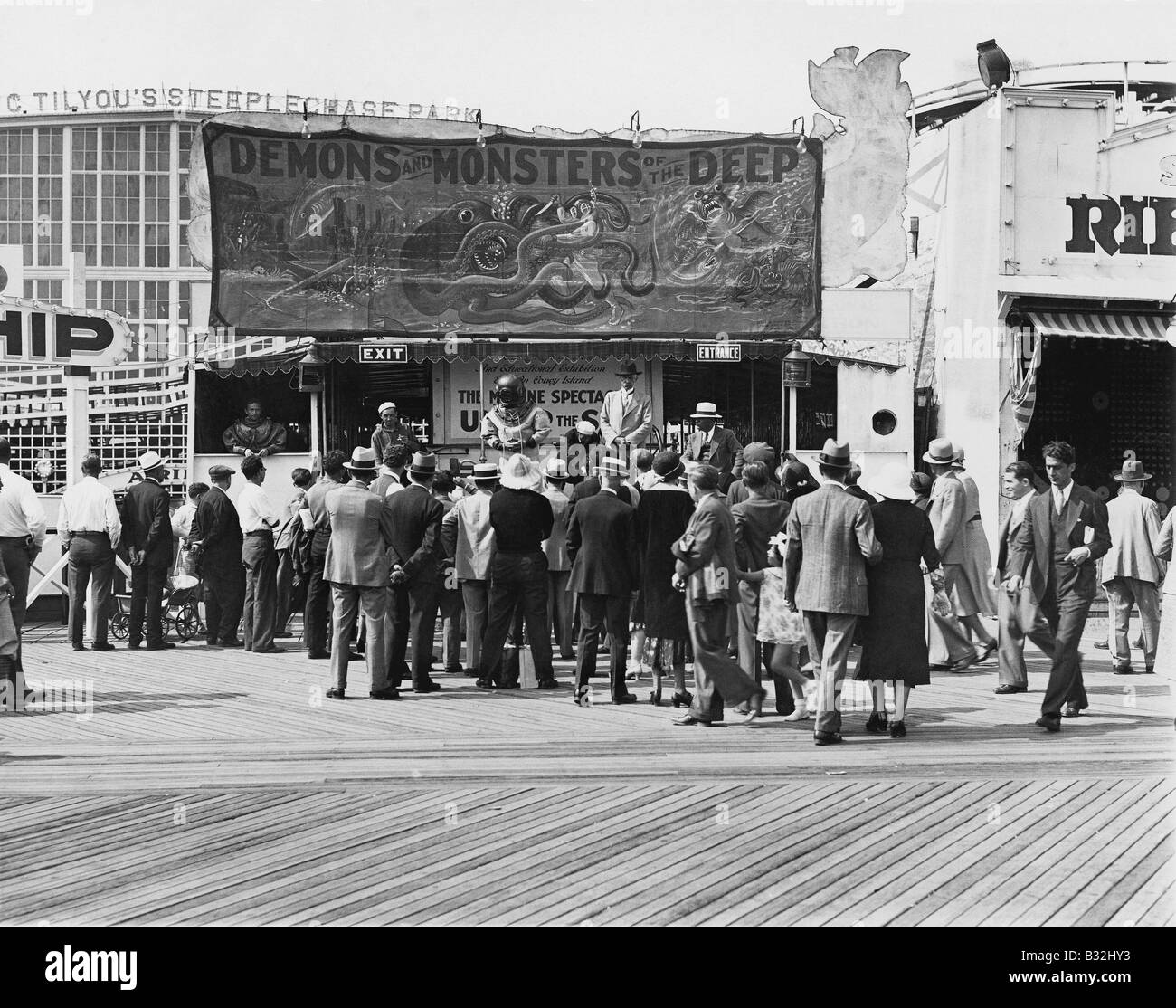 THRILLS & CHILLS Stock Photo - Alamy