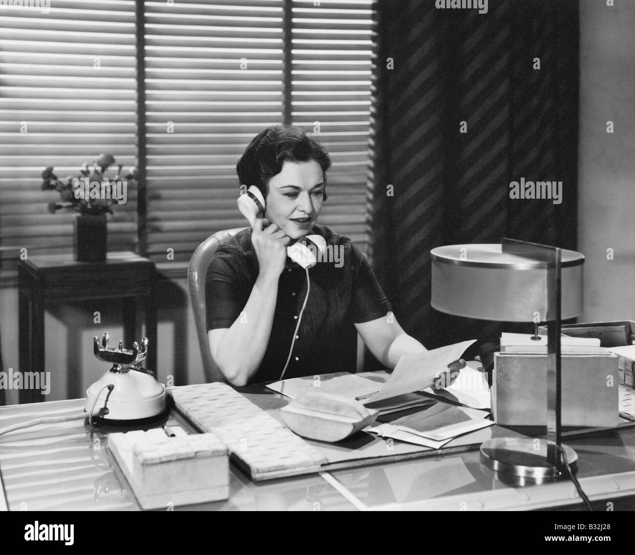 TAKING A MESSAGE Stock Photo - Alamy